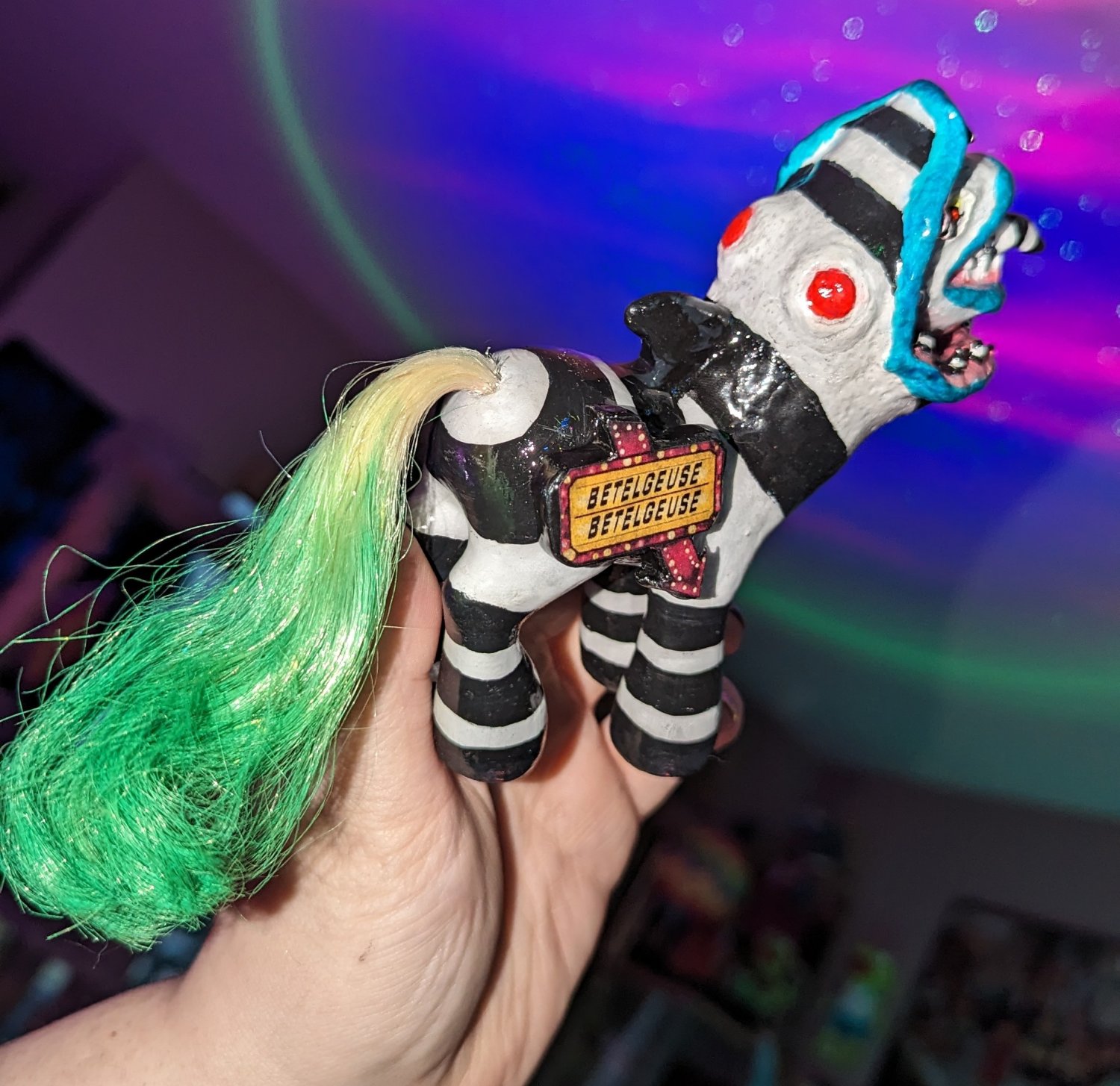 MY BEETLEJUICE PONY - Sandworm from Beetlejuice / My Little Pony ...
