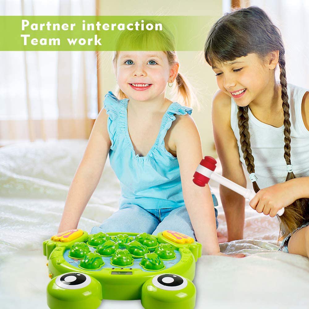 YEEBAY Interactive Whack A Frog Game, Learning, Active, Early ...