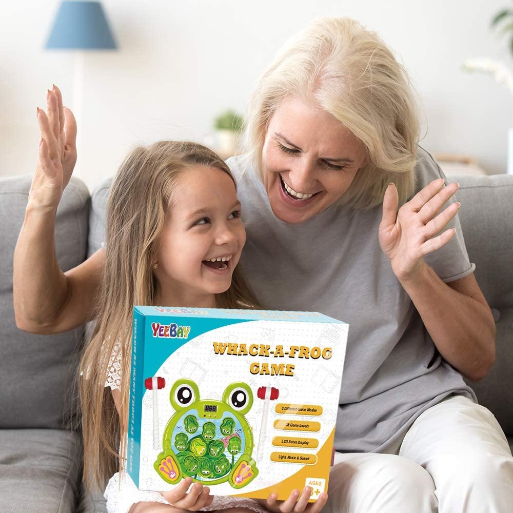 YEEBAY Interactive Whack A Frog Game, Learning, Active, Early ...