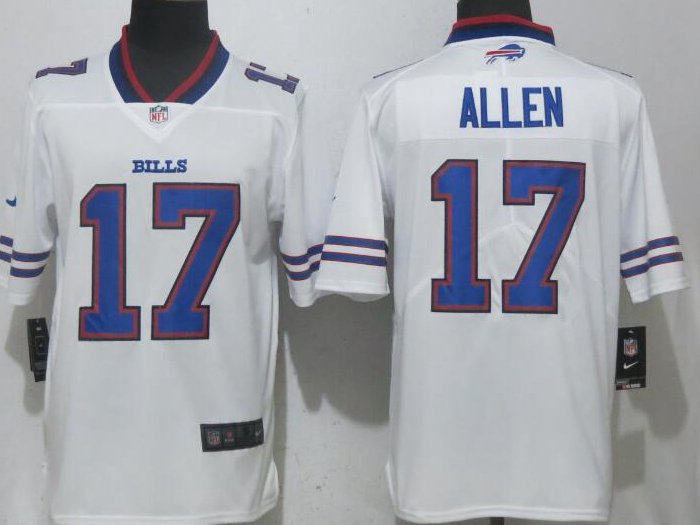 Buffalo Bills 17 Josh Allen Vapor Untouchable Limited Jersey