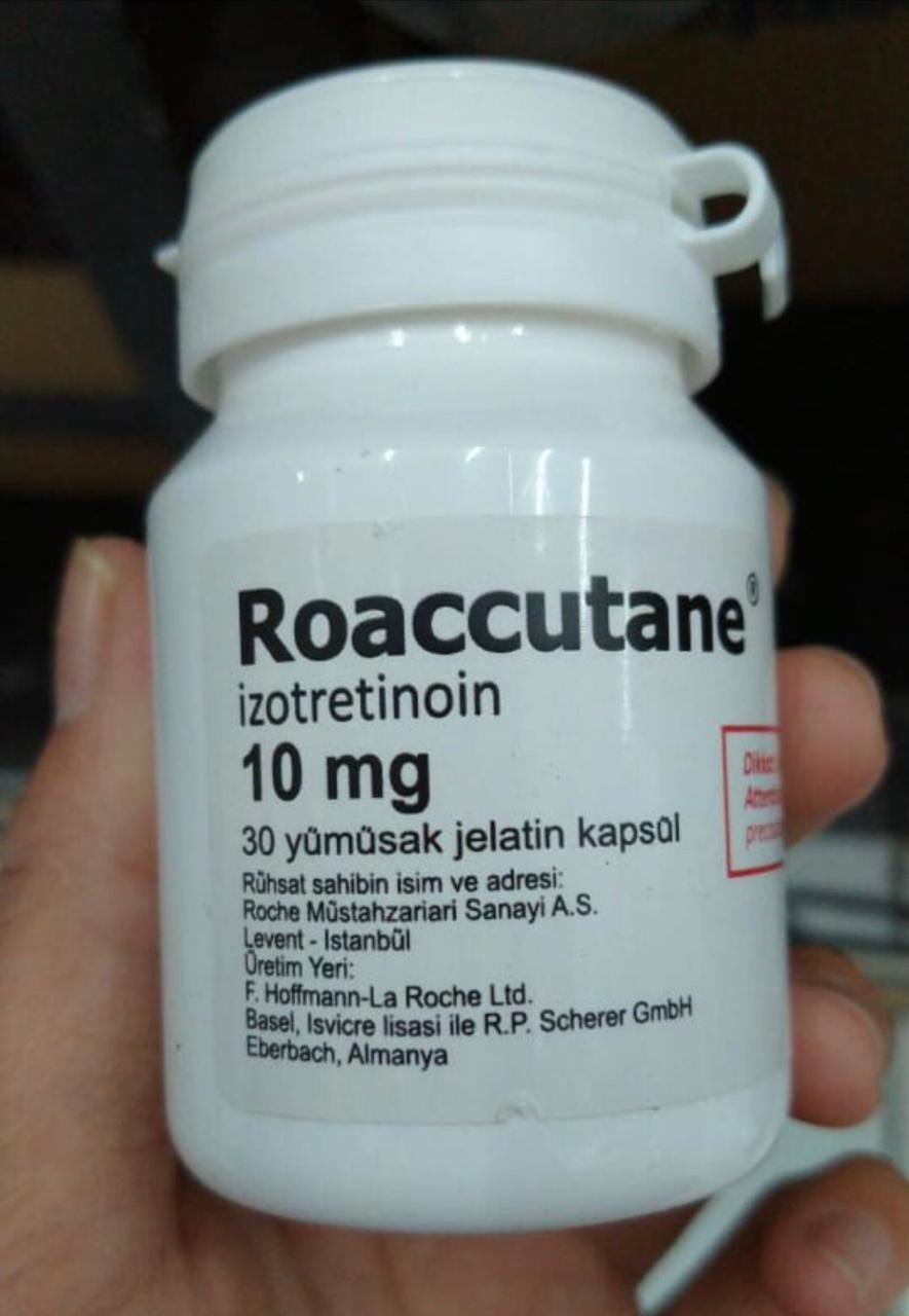 3 Boxes Isotretin 10mg isotret Original 100% Roaccutane Product for acne