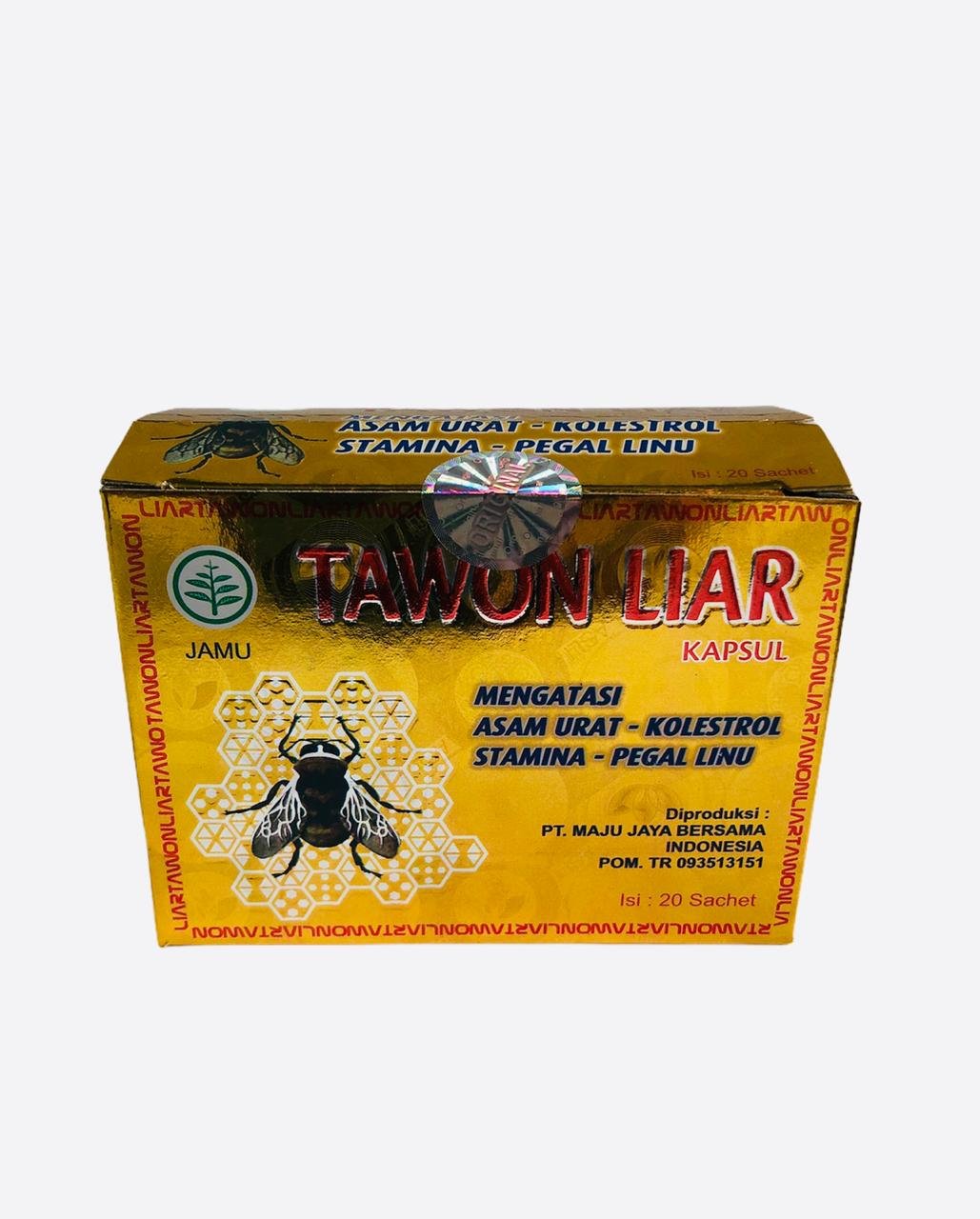 30 Boxes Tawon Liar Original 100% for rheumatism, rheumatic, gout, muscle.