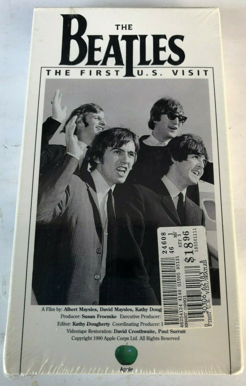 The Beatles The First US Visit MPI Apple VHS 1991 New Sealed VHS