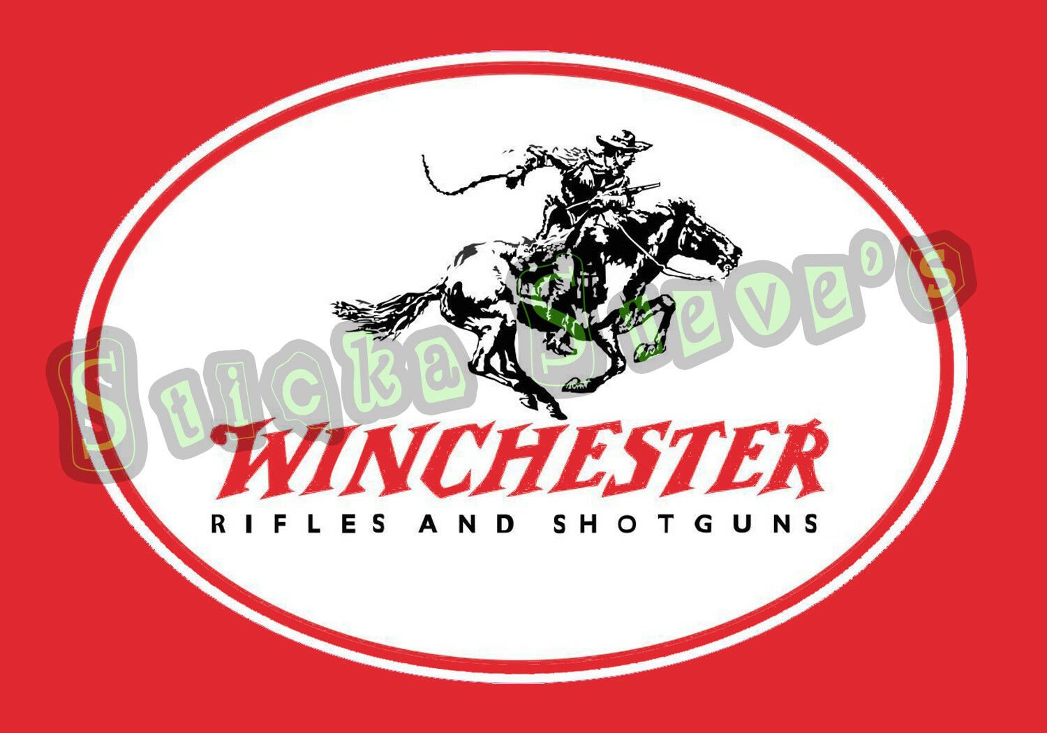 Winchester Rifles Vinyl Sticker Decal Gun Bullets Shoot Kill Sport Hunt ...