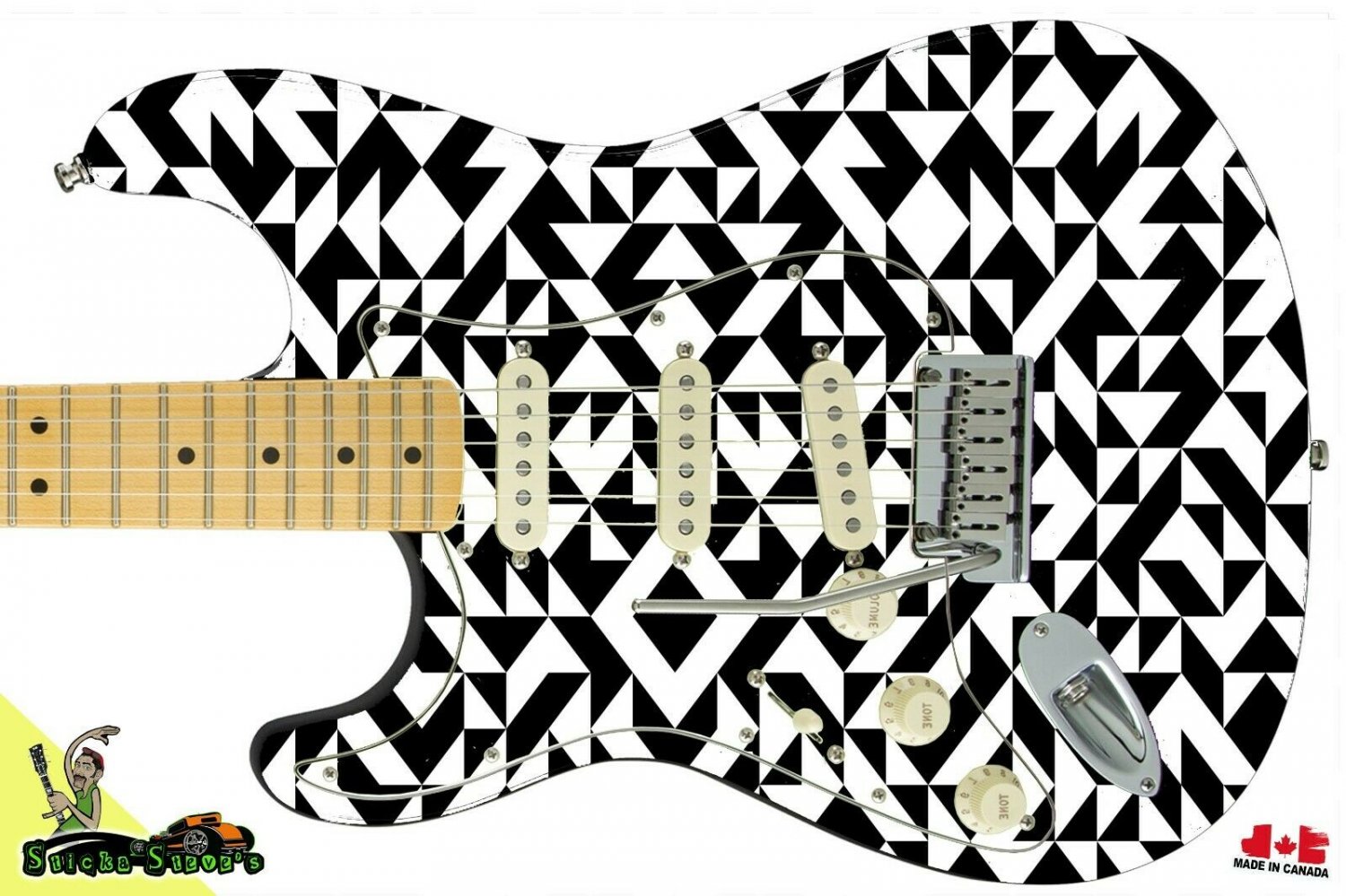 106 Lefty Electric Guitar Skin Maze for the Aztecs