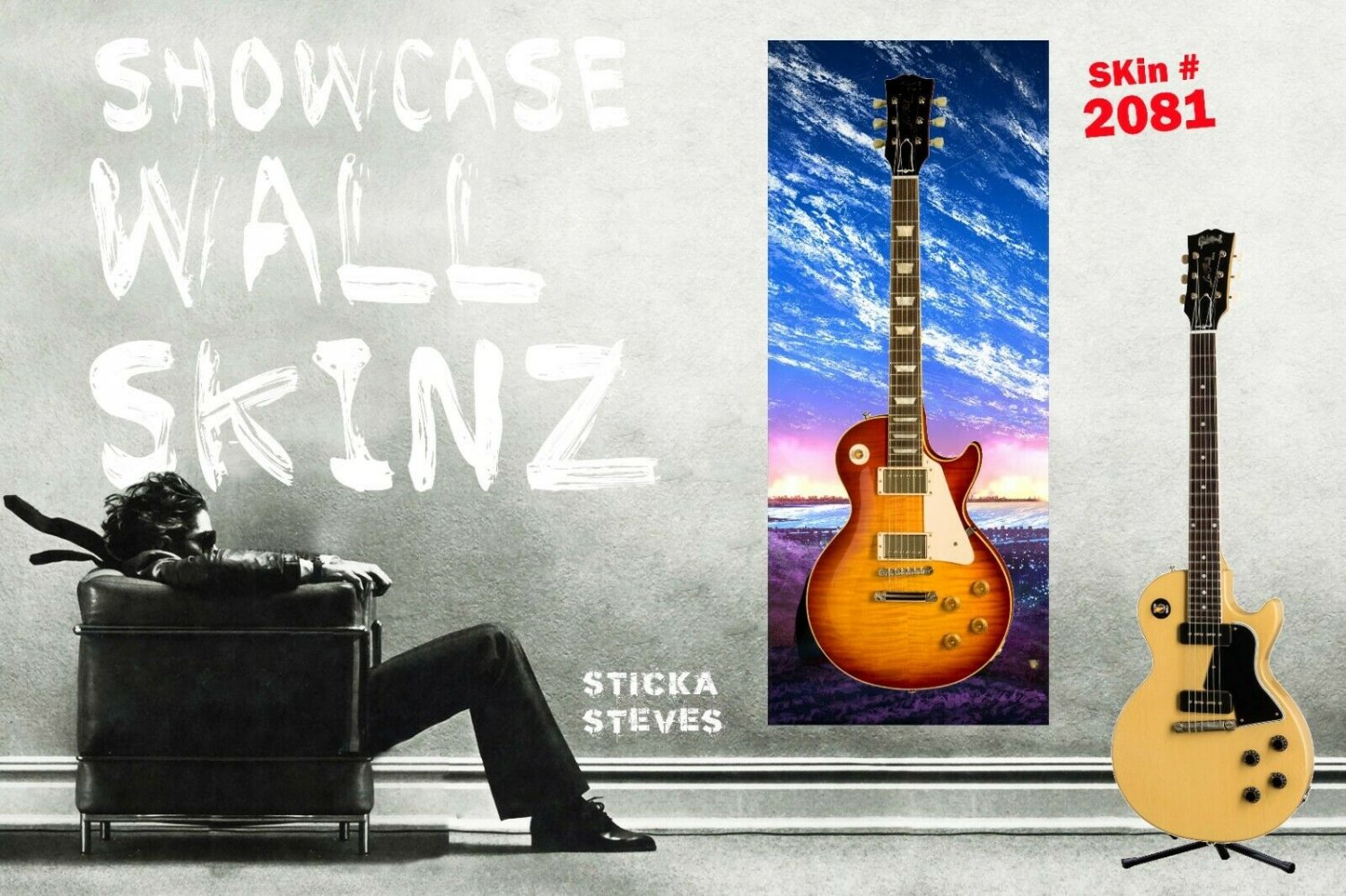 Showcase Skins Removable Wall Skinz Décor Display Panes-Girl With A ...