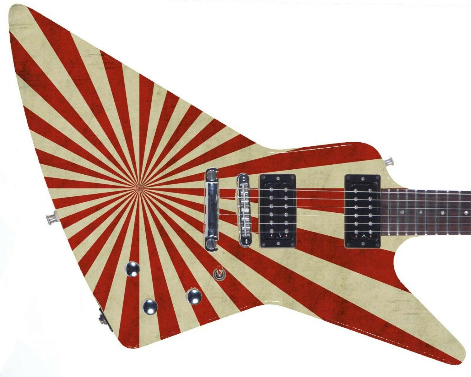 Guitar Skin Axe Wrap Re-skin 25" X 20" inch Flying V Explorer EMPIRE ...