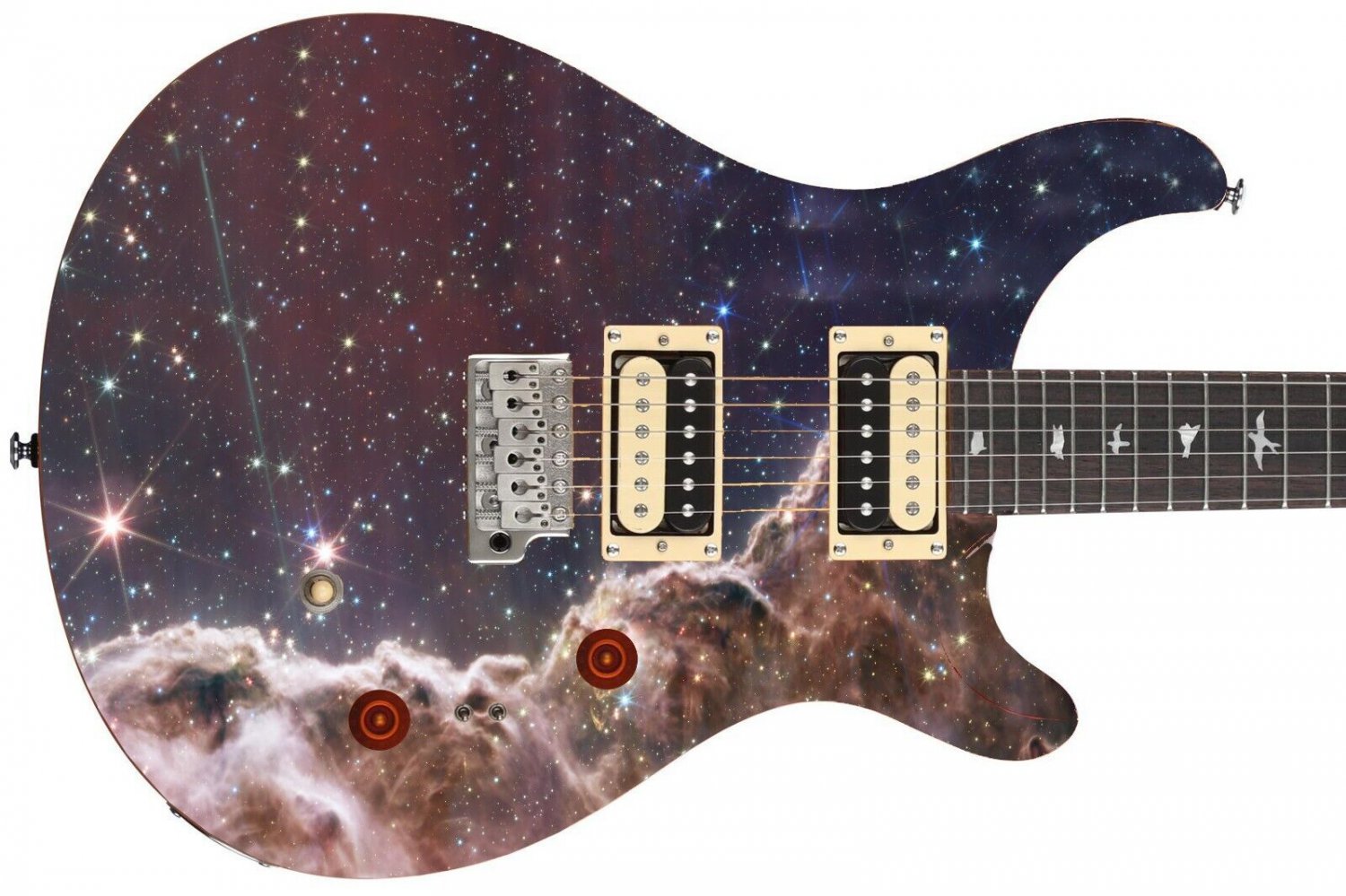 Guitar Skin Axe Wrap Reface Vinyl Deep Space Webb 1227