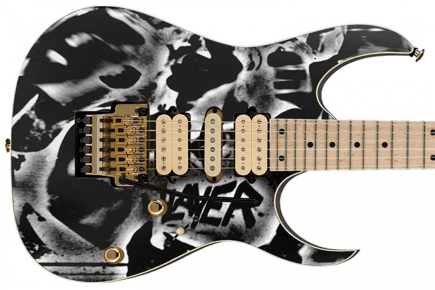 Guitar/Bass Skin Axe Wrap Re Skin Vinyl Decal Slayer Undisputed ...
