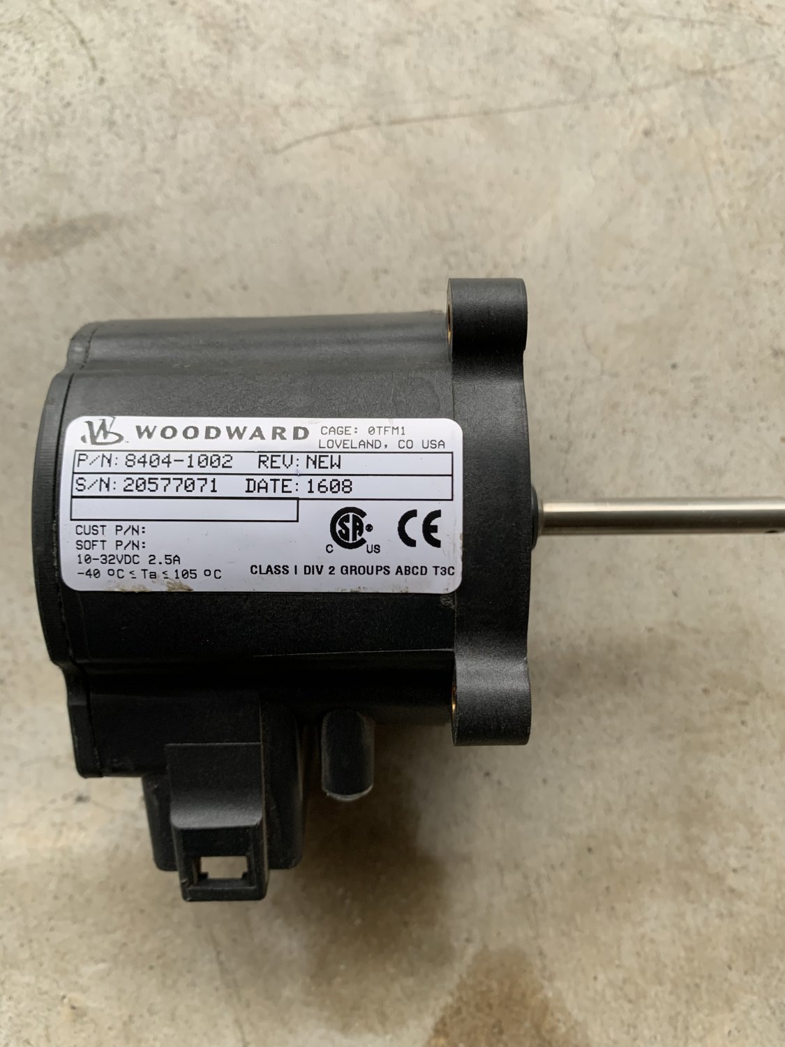 Woodward L-series Integrated Engine Control System