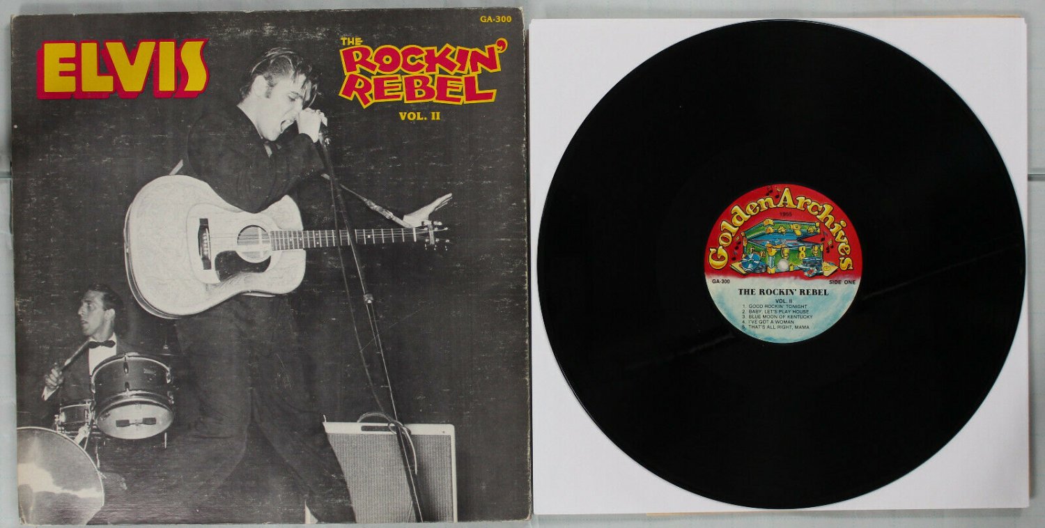 Elvis Presley - GA-300 Rockin' Rebel, Vol.II (LP)