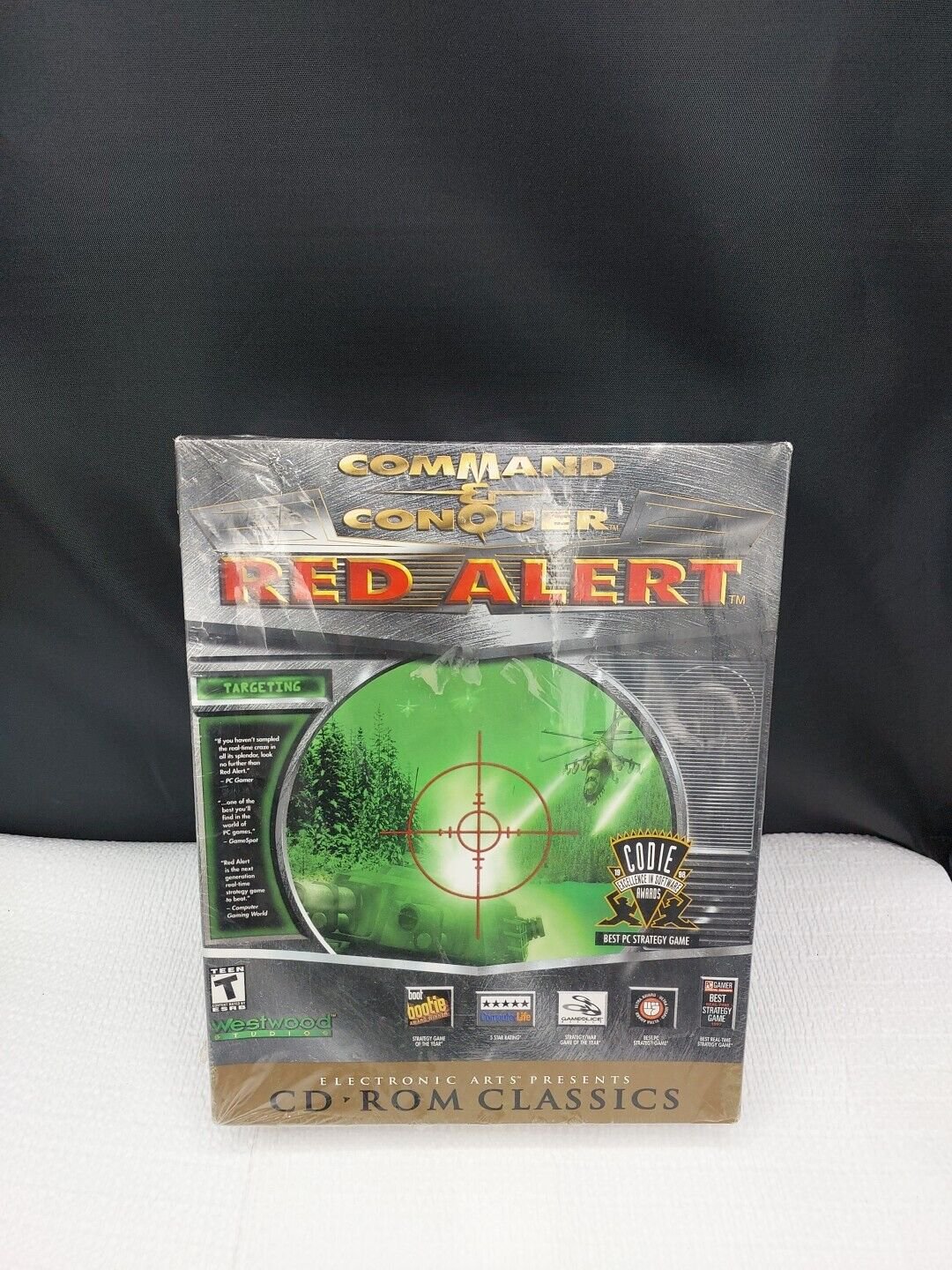 Command & Conquer: Red Alert PC Game READ: Factory Seal Partially Open