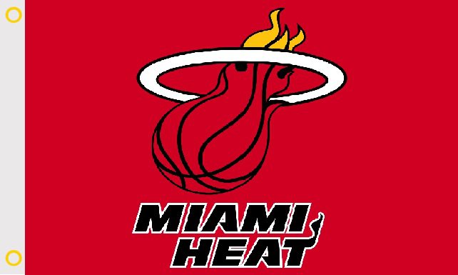 Miami Heat Flag