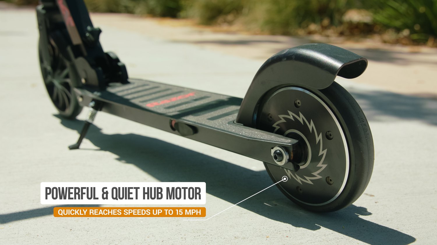 Razor Power A5 Black Label - 22V Lithium Ion Electric-Powered Scooter