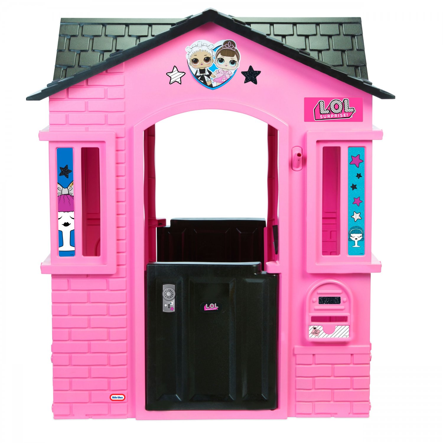 L.O.L. Surprise! Indoor and Outdoor Cottage Playhouse with Glitter