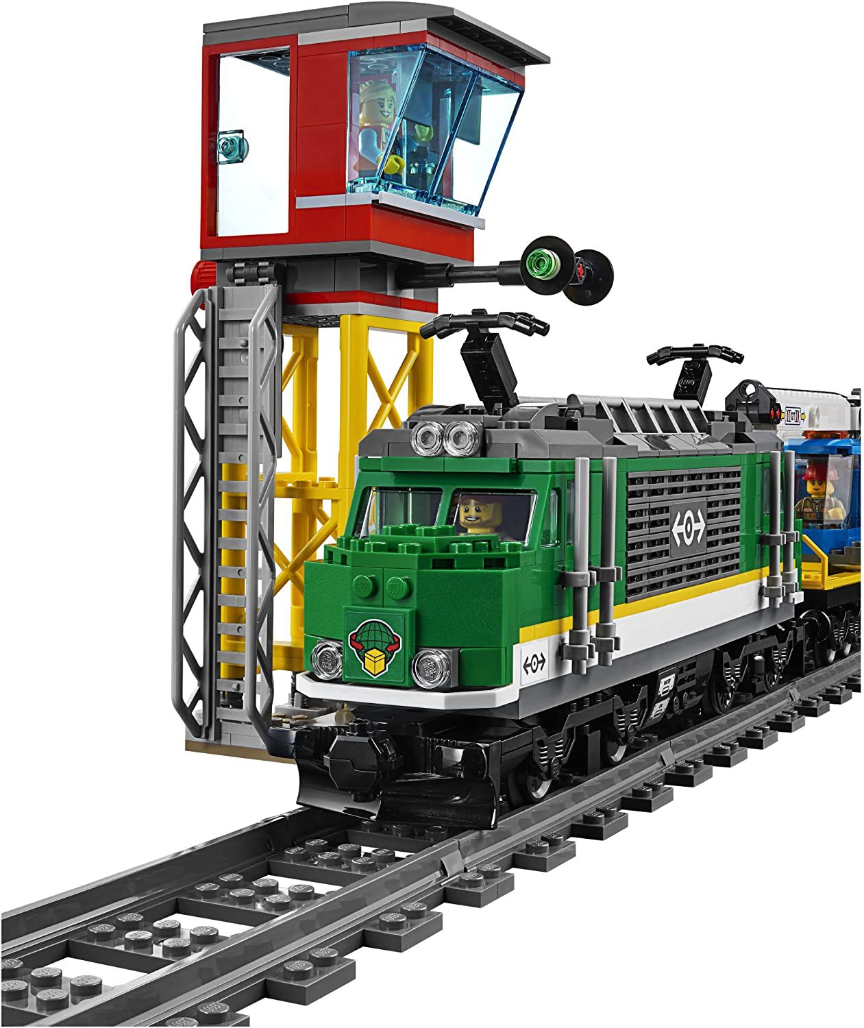 LEGO City Cargo Train Exclusive 60198 Remote Control Train Building Set ...