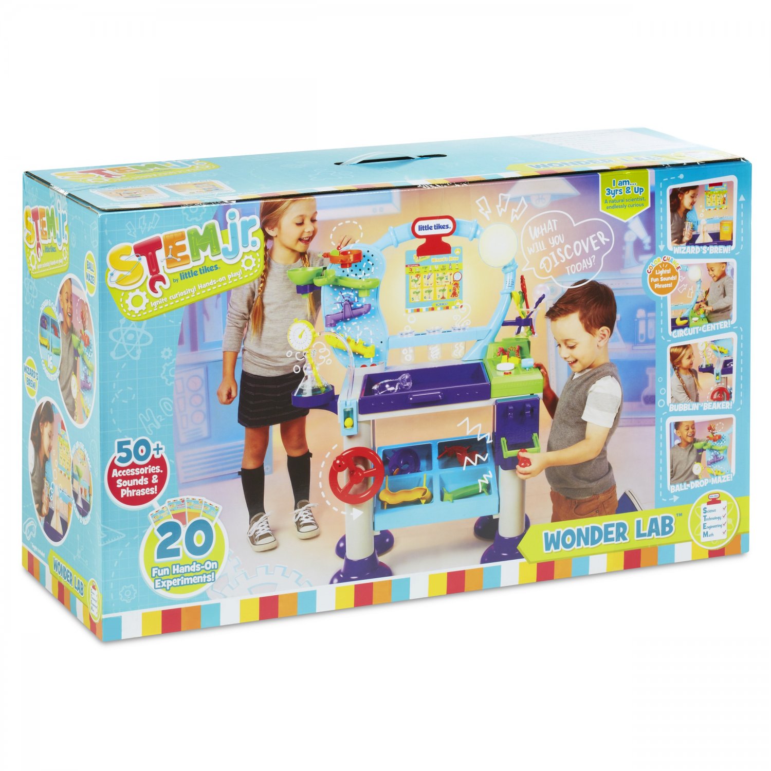 Little Tikes STEM Jr. Wonder Lab Toy with Experiments for Kids