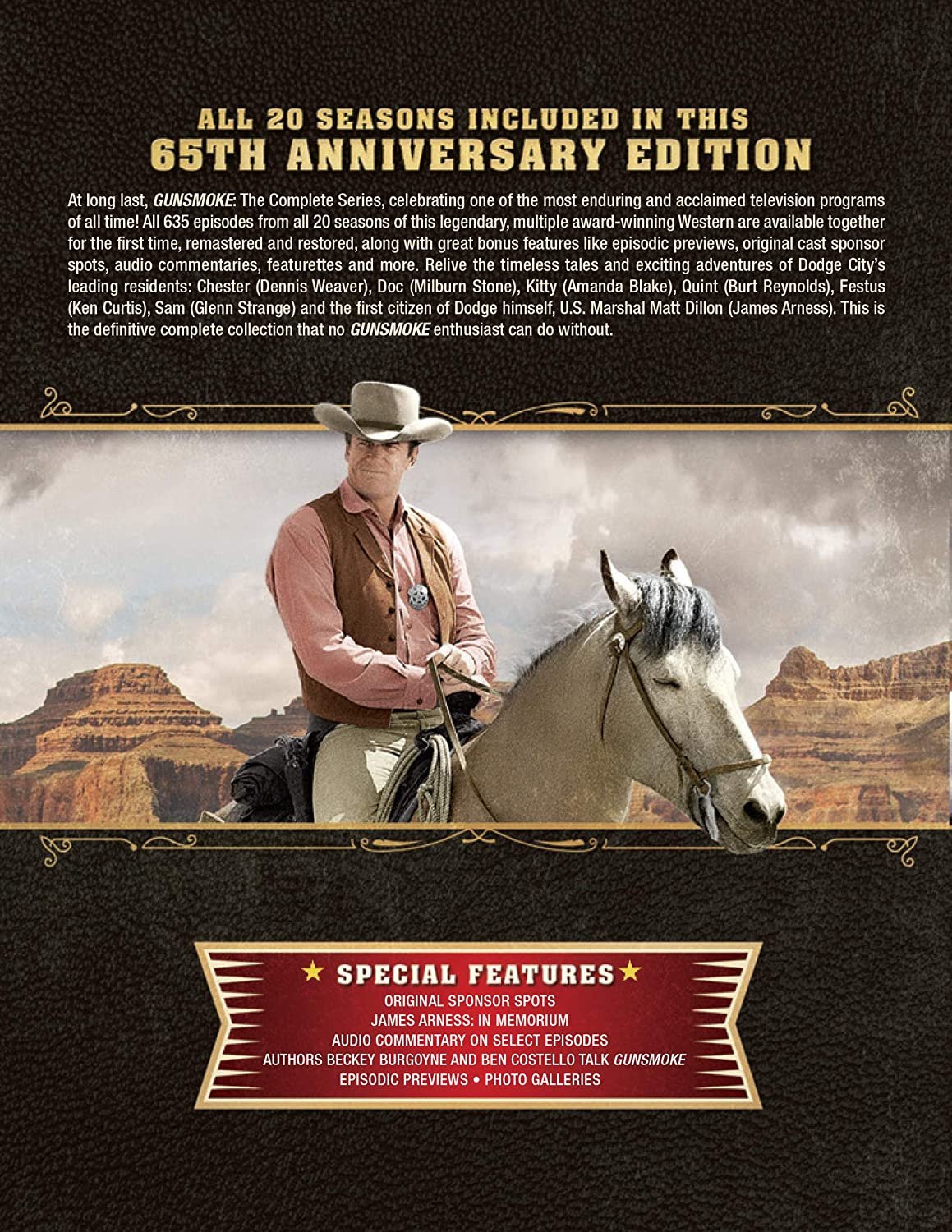 Gunsmoke: The Complete Series (65th Anniversary Collection) [New DVD]