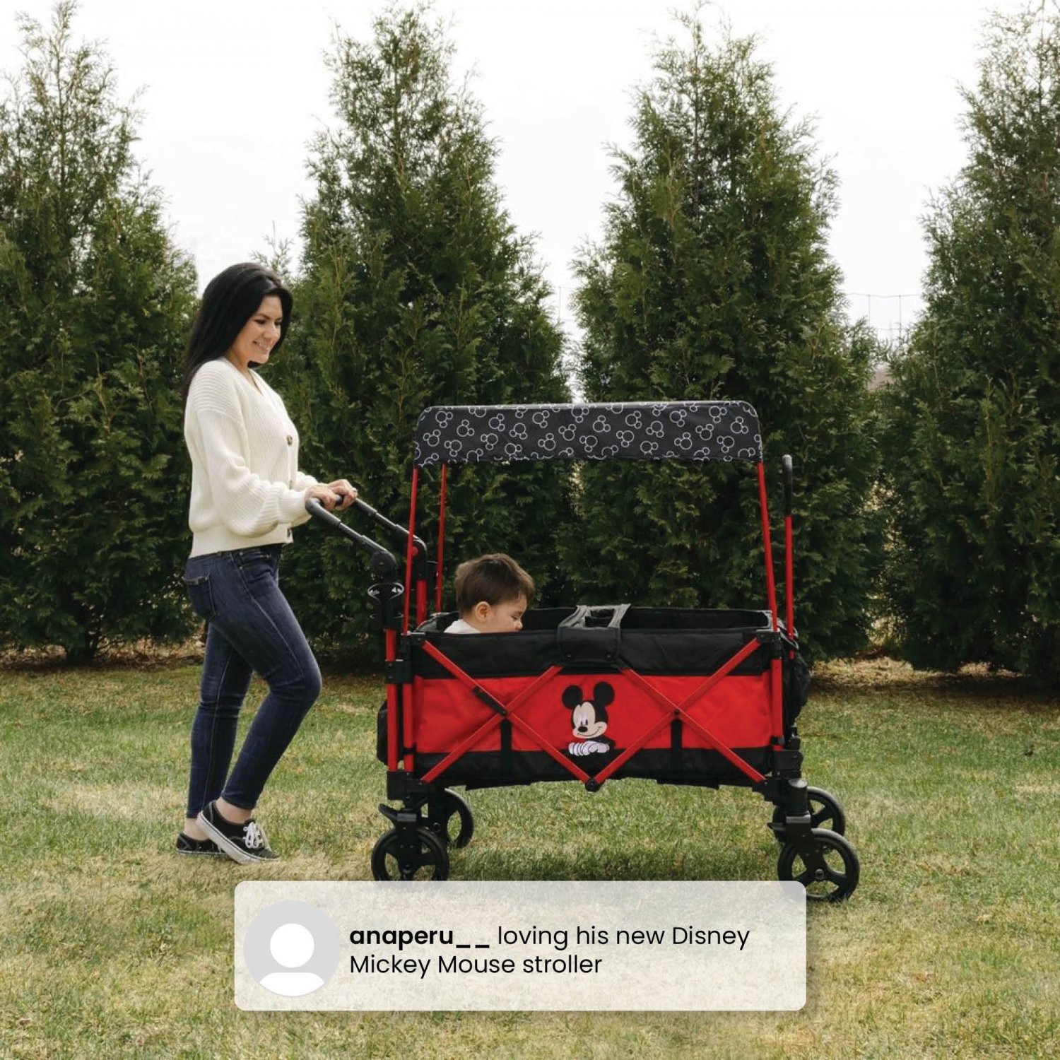 Disney Mickey Mouse Stroller Wagon by Delta Children