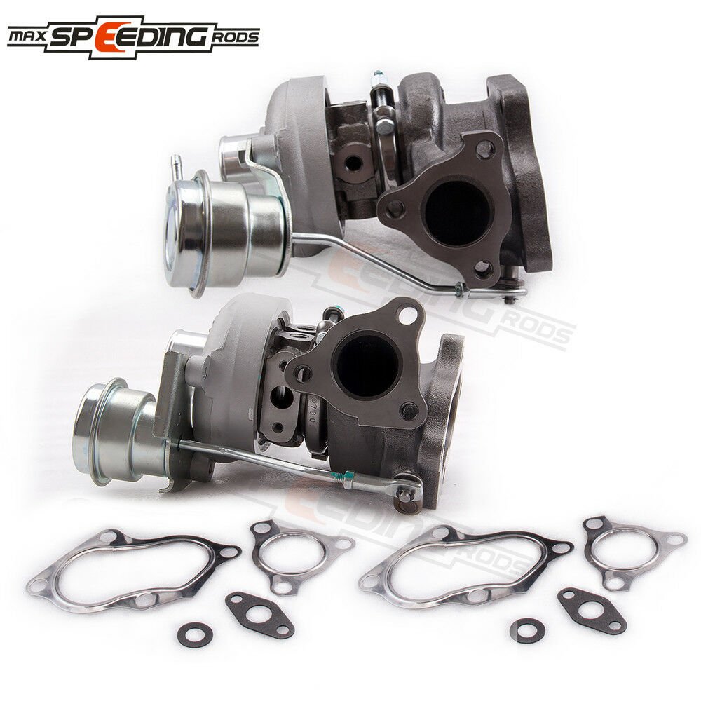 Left&Right TD04 Turbo Turbocharger for Mitsubishi GT3000 6G72 3.0 V6 Pair