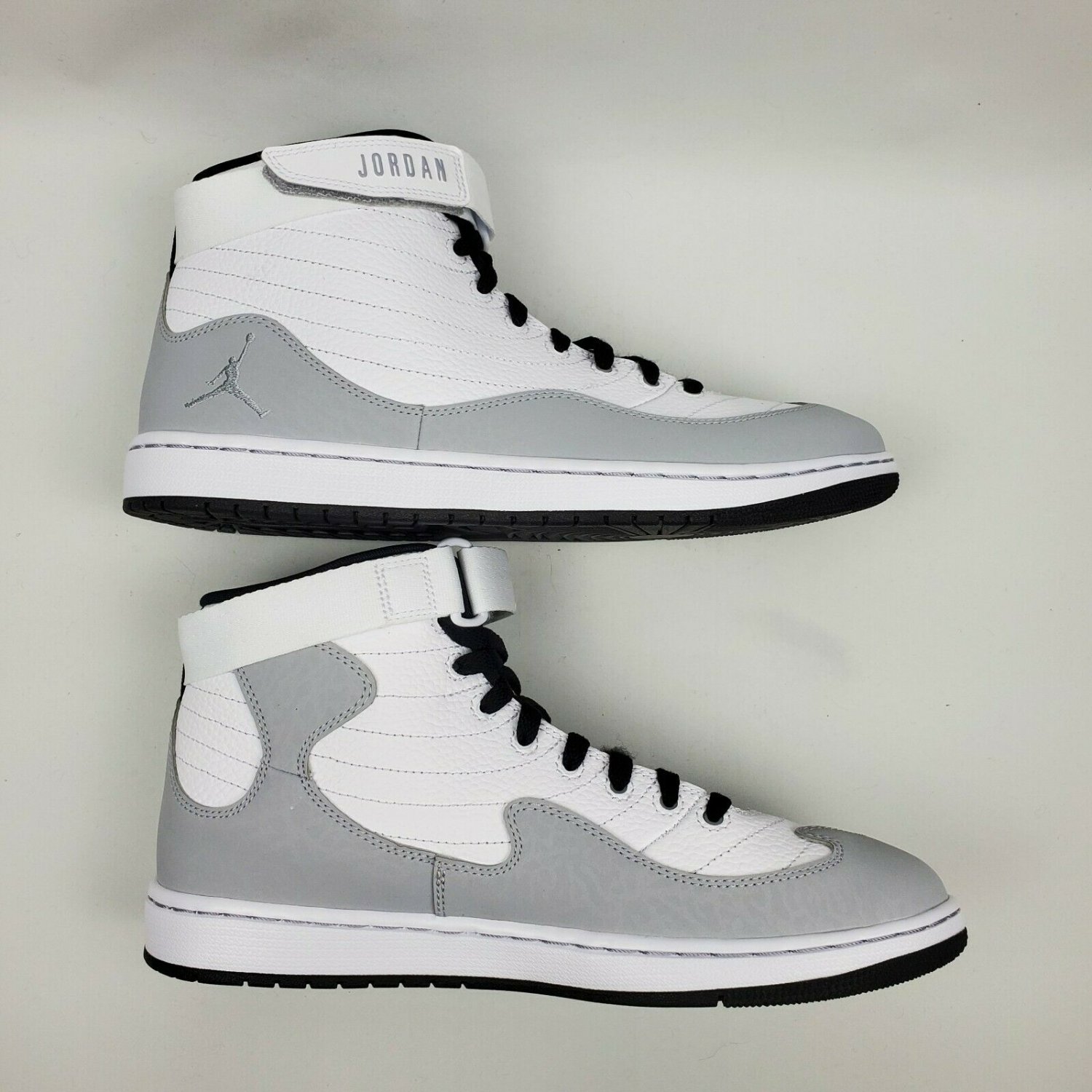 Nike Men Jordan KO 23 Basketball Shoes White Wolf Grey AR4493 101 Size 10.5