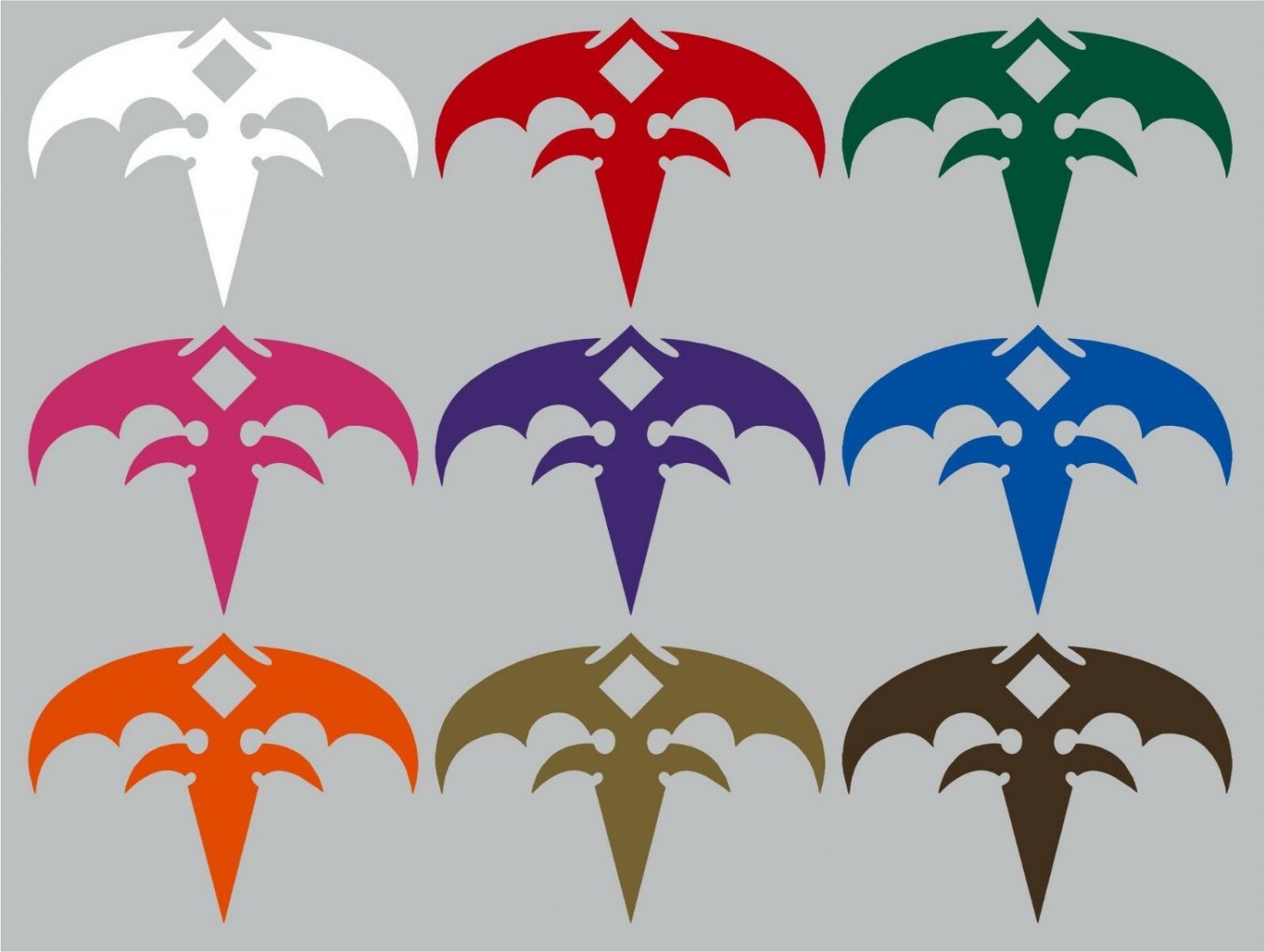 Queensryche Triryche Rri-Ryche Symbol Logo Truck Car Window Vinyl Decal ...