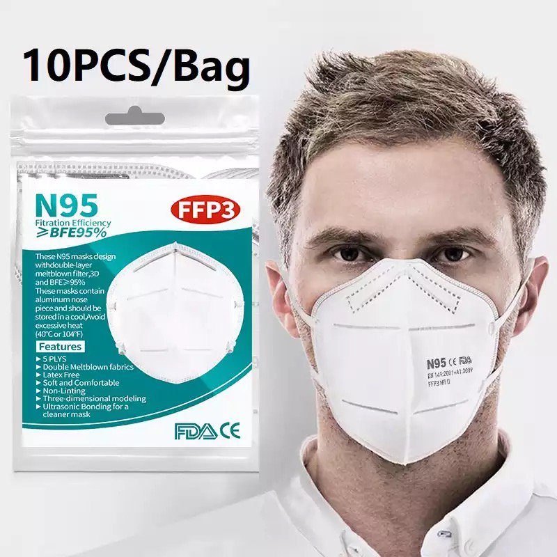 10x KN95 FFP2 N95 Face Mask