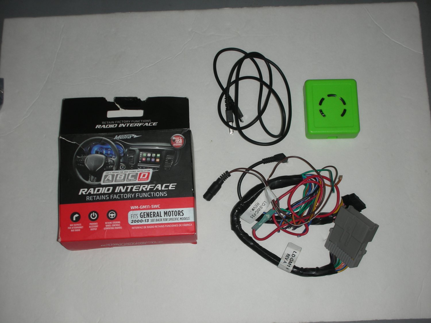 Metra WM-GM11-SWC Radio Interface (retains factory functions) General ...