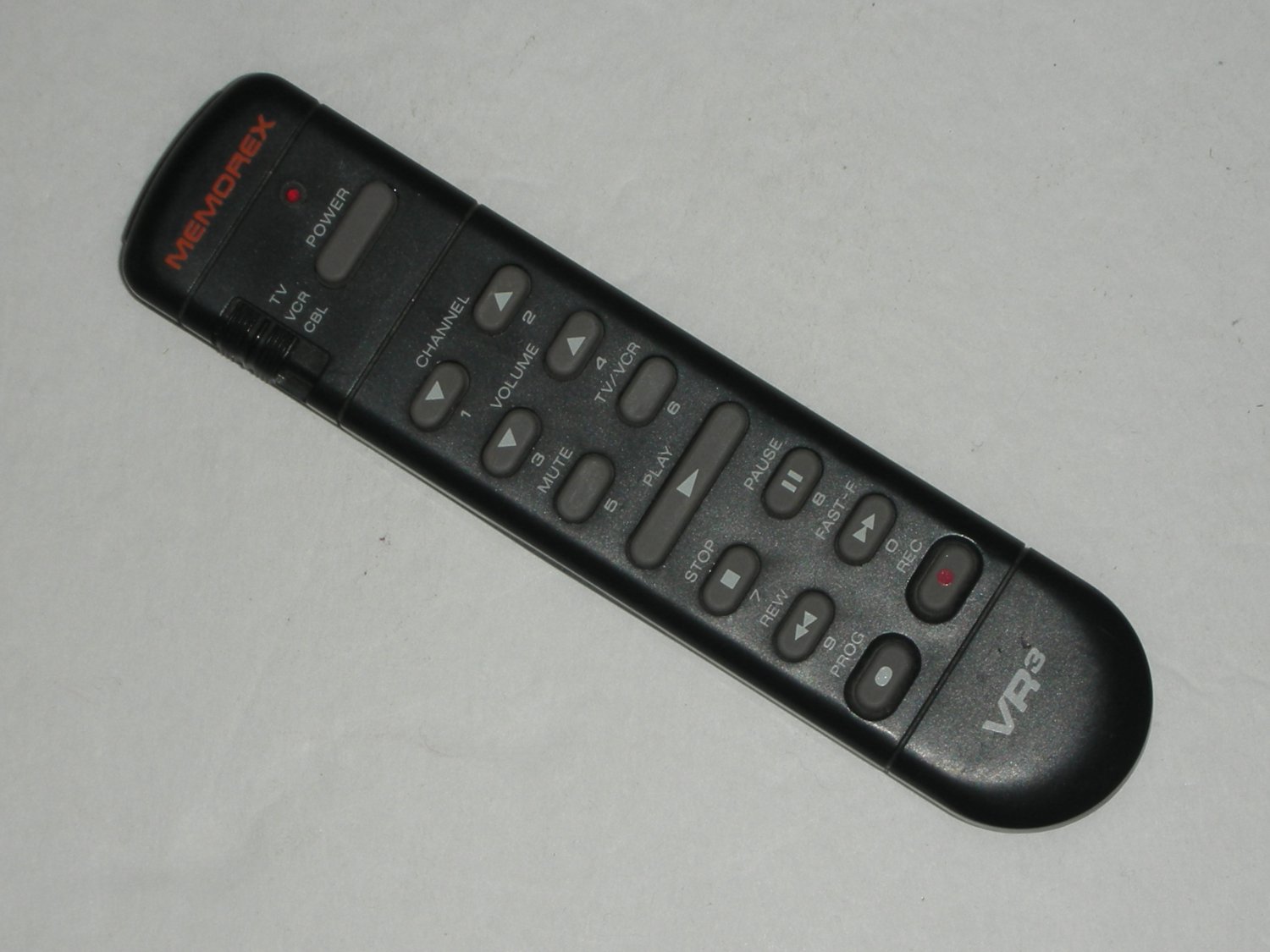 Memorex VR3 Universal Programmable VCR CBL TV Remote Controller Genuine ...