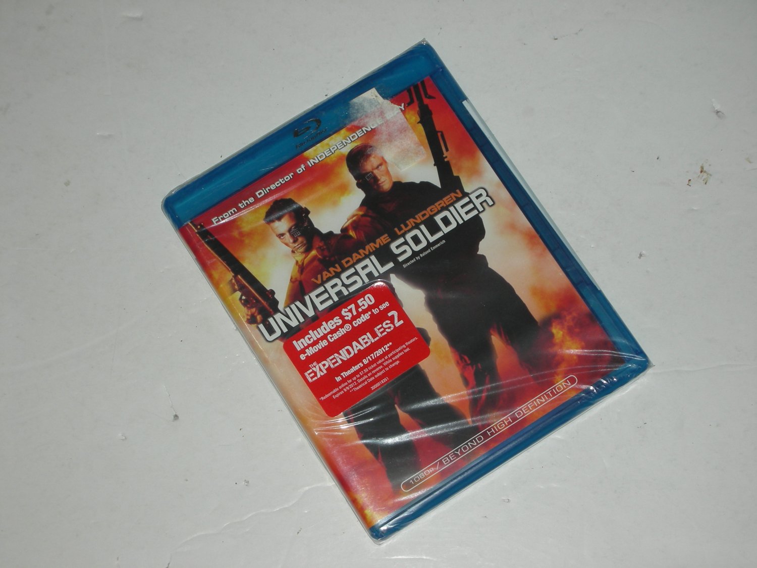 Universal Soldier Blu-Ray DVD Action/Sci-fi 1992 Jean-Claude Van Damme Dolph Lundgren NEW