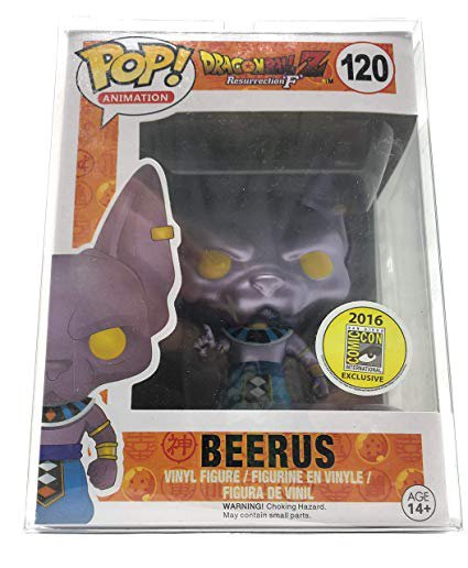 Funko pop beerus exclusive figure figura collector toy