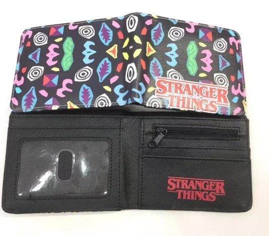 Stranger things cartera billetera wallet collector