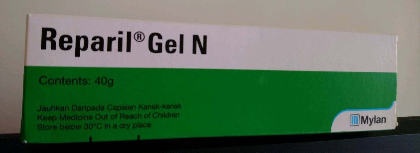 3x Reparil Gel N 40g Anti-Inflammatory, Pain Relieving & Swelling Free ...