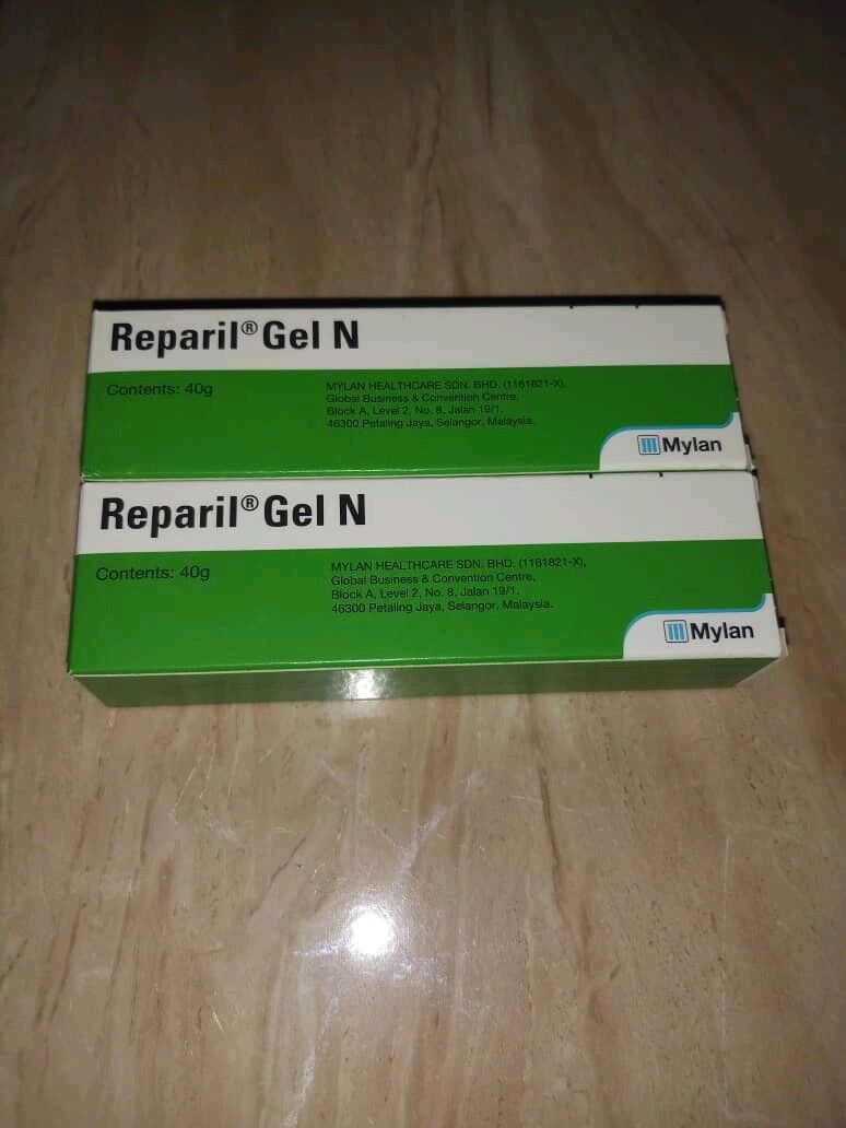 3x Reparil Gel N 40g Anti-Inflammatory, Pain Relieving & Swelling Free ...