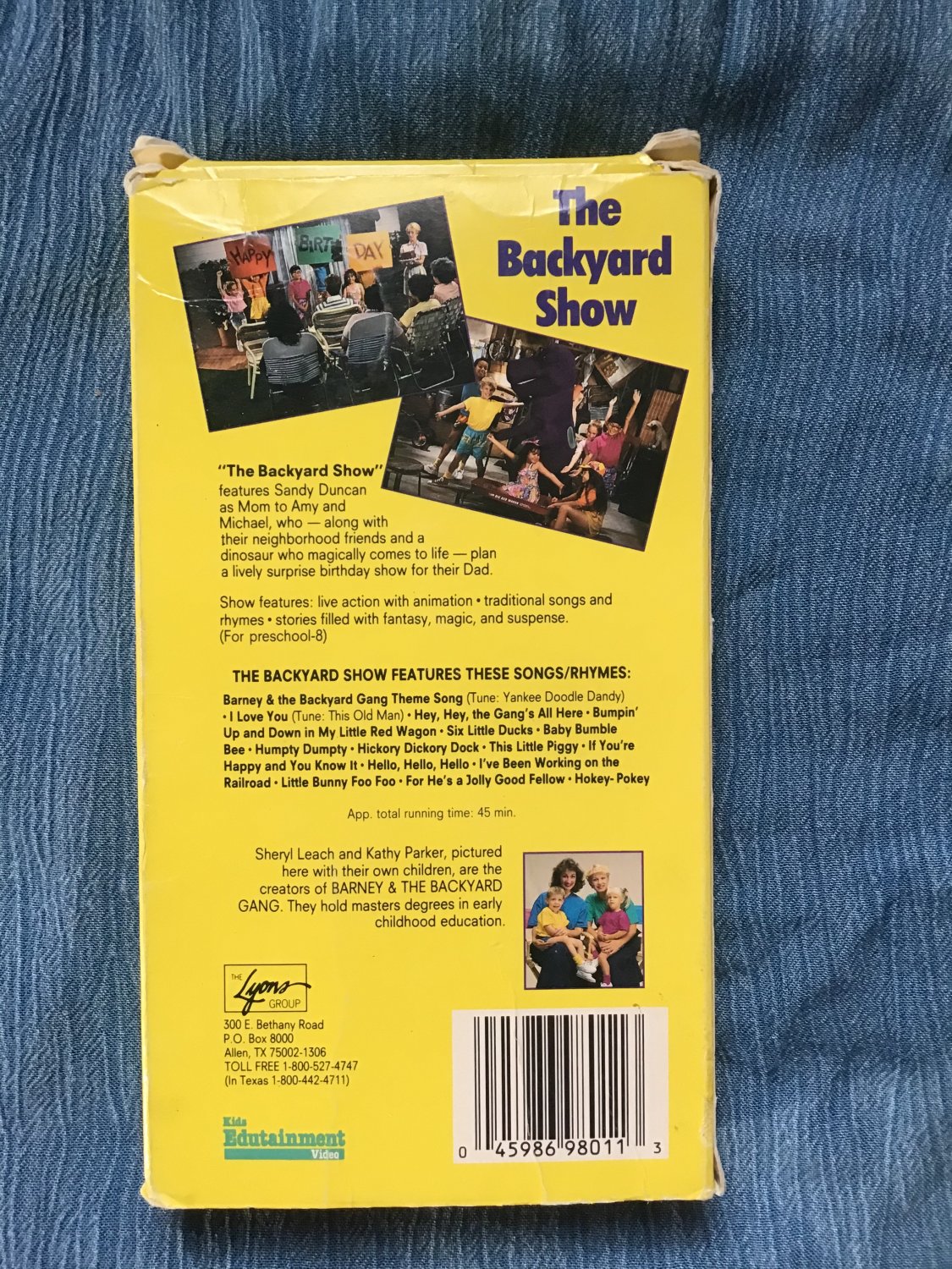 Barney & The Backyard Show Vhs