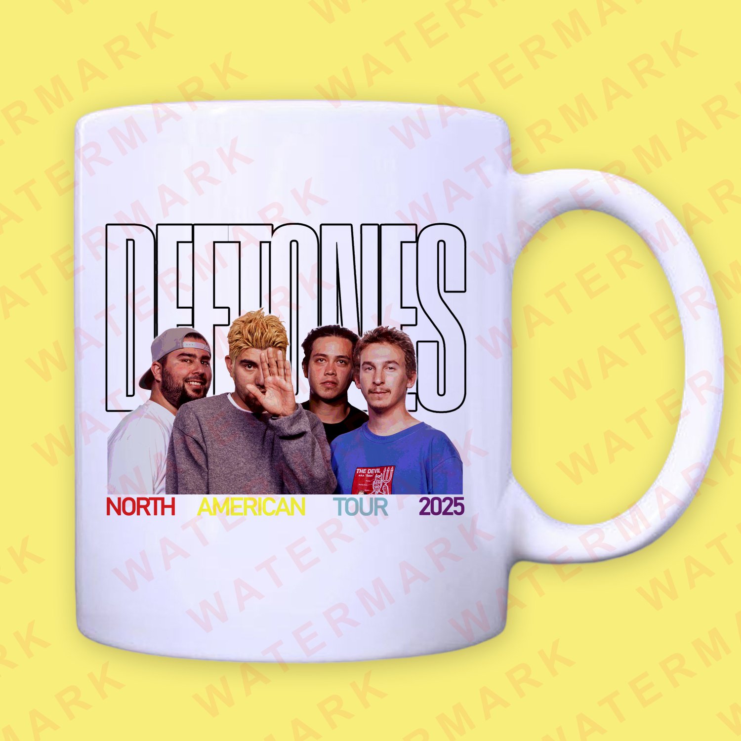 DEFTONES NORTH AMERICAN TOUR 2025 SPECIAL GUEST THE MARS VOLTA AND ...