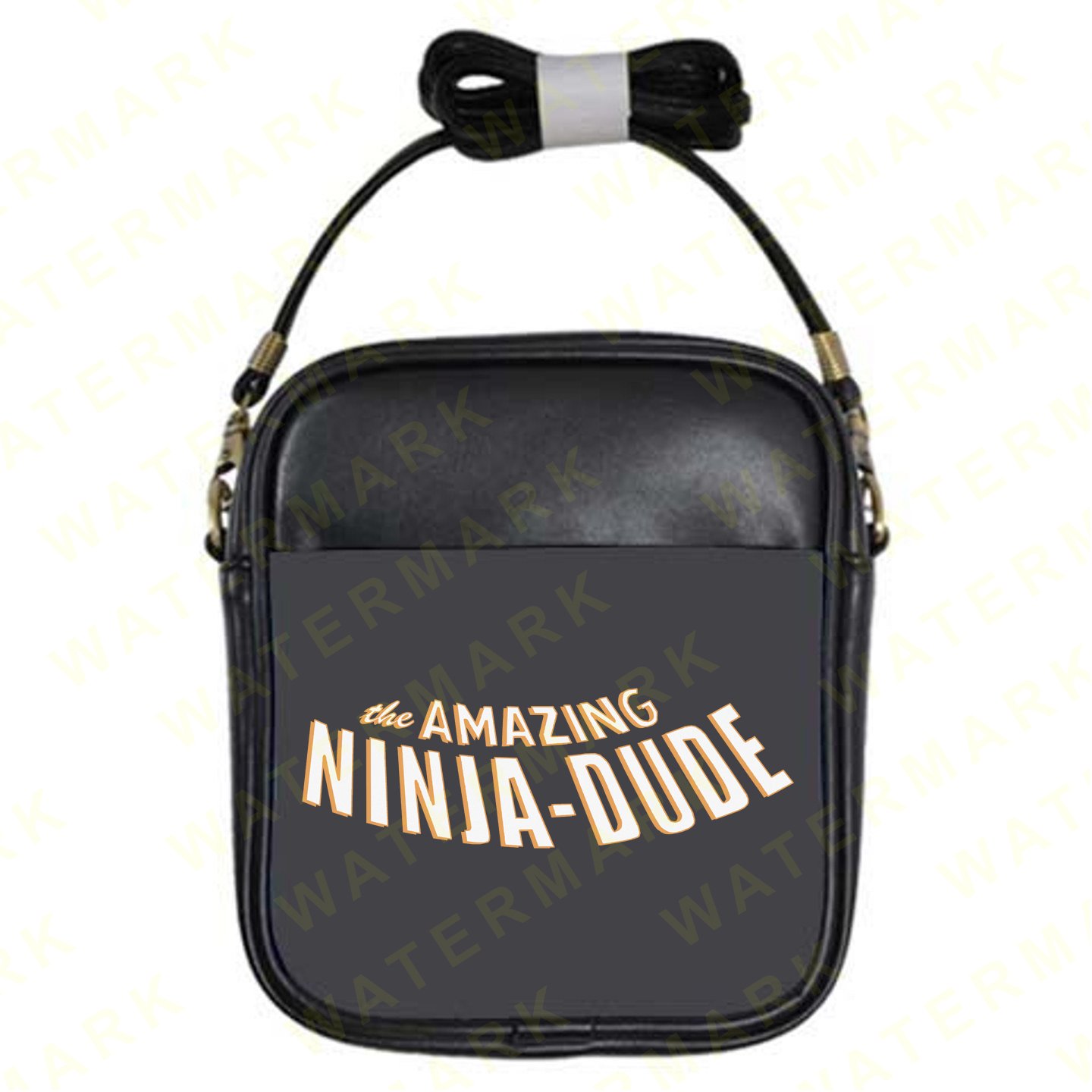 3 AMAZING NINJA DUDE COMIC COVER Sling bags