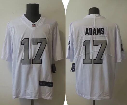 Las Vegas Raiders #17 Davante Adams Color Rush jerseys White