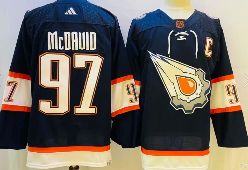 Edmonton Oilers #97 Connor McDavid 2023 Reverse Jersey Blue