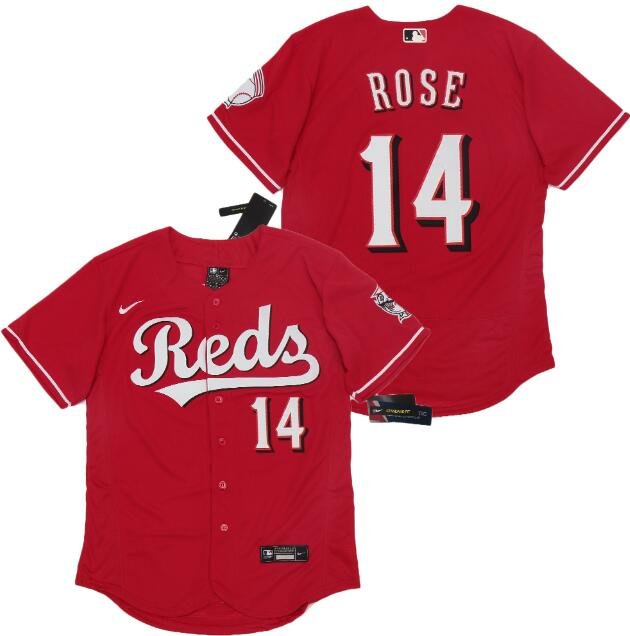 Cincinnati Reds #14 Pete Rose Flexbase Jersey Red