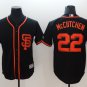 San Francisco Giants #22 Andrew Mccutchen SF Flexbase Jerseys Black