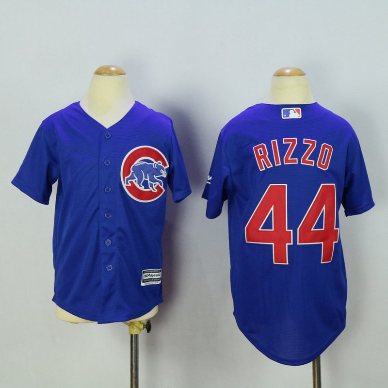 Chicago Cubs 44 Anthony Rizzo Baseball Jersey National flag