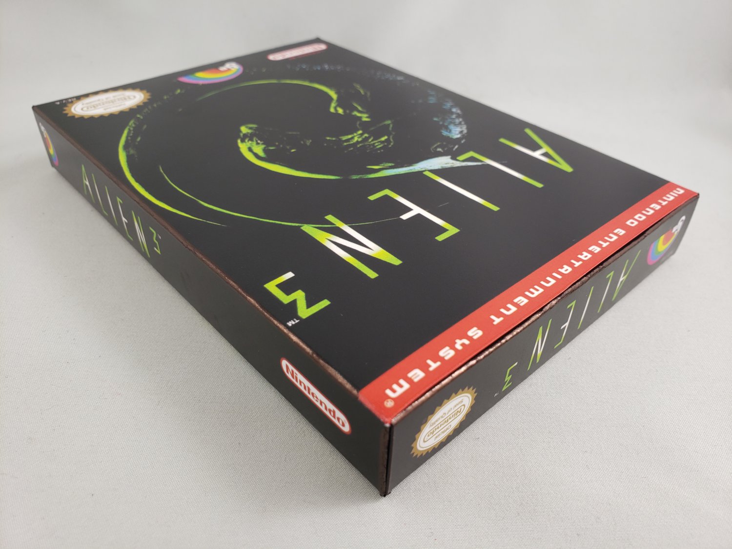 ALIEN 3 - NES, Nintendo Custom Replacement BOX available w/ Dust Cover ...