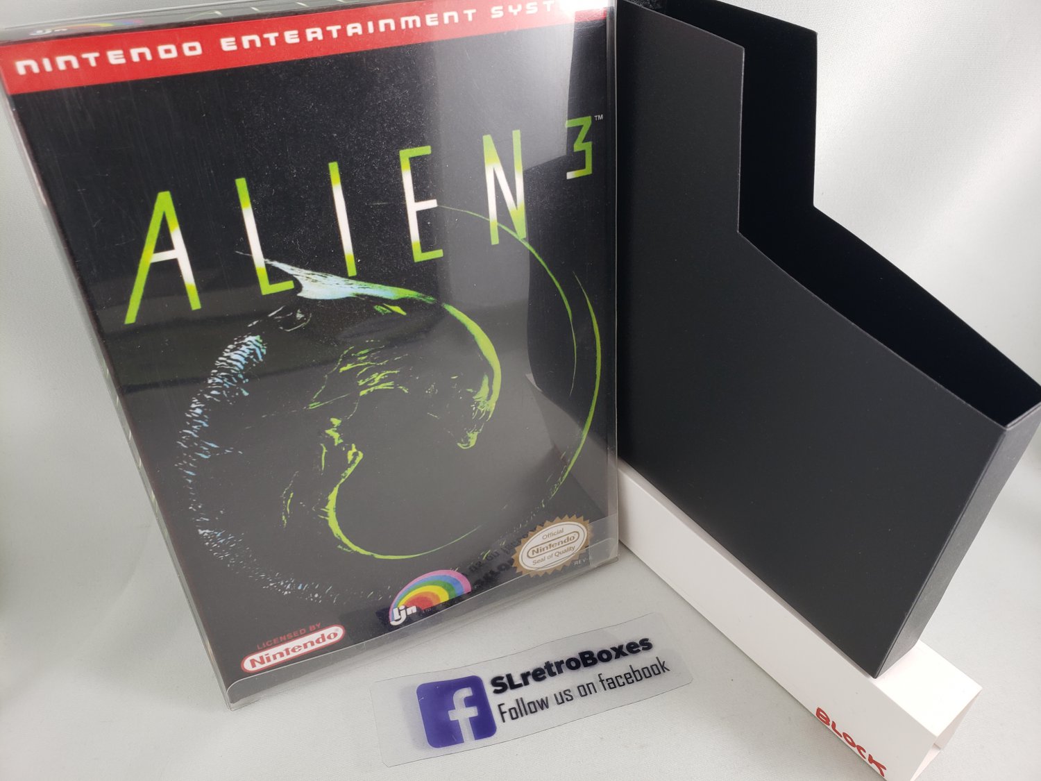 ALIEN 3 - NES, Nintendo Custom Replacement BOX available w/ Dust Cover ...