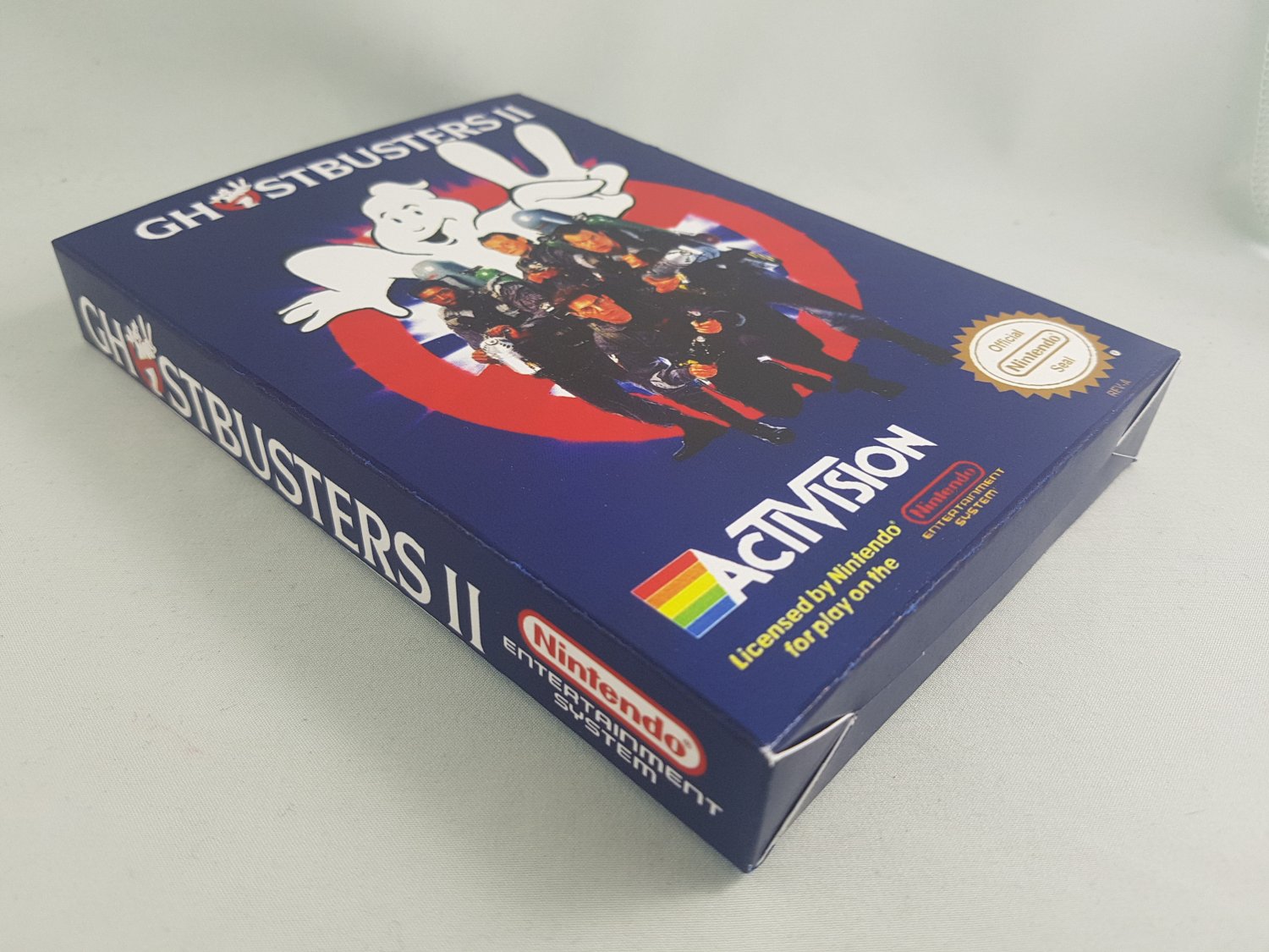 GHOSTBUSTERS 2 - NES, Nintendo Custom replacement BOX optional w/ Dust ...