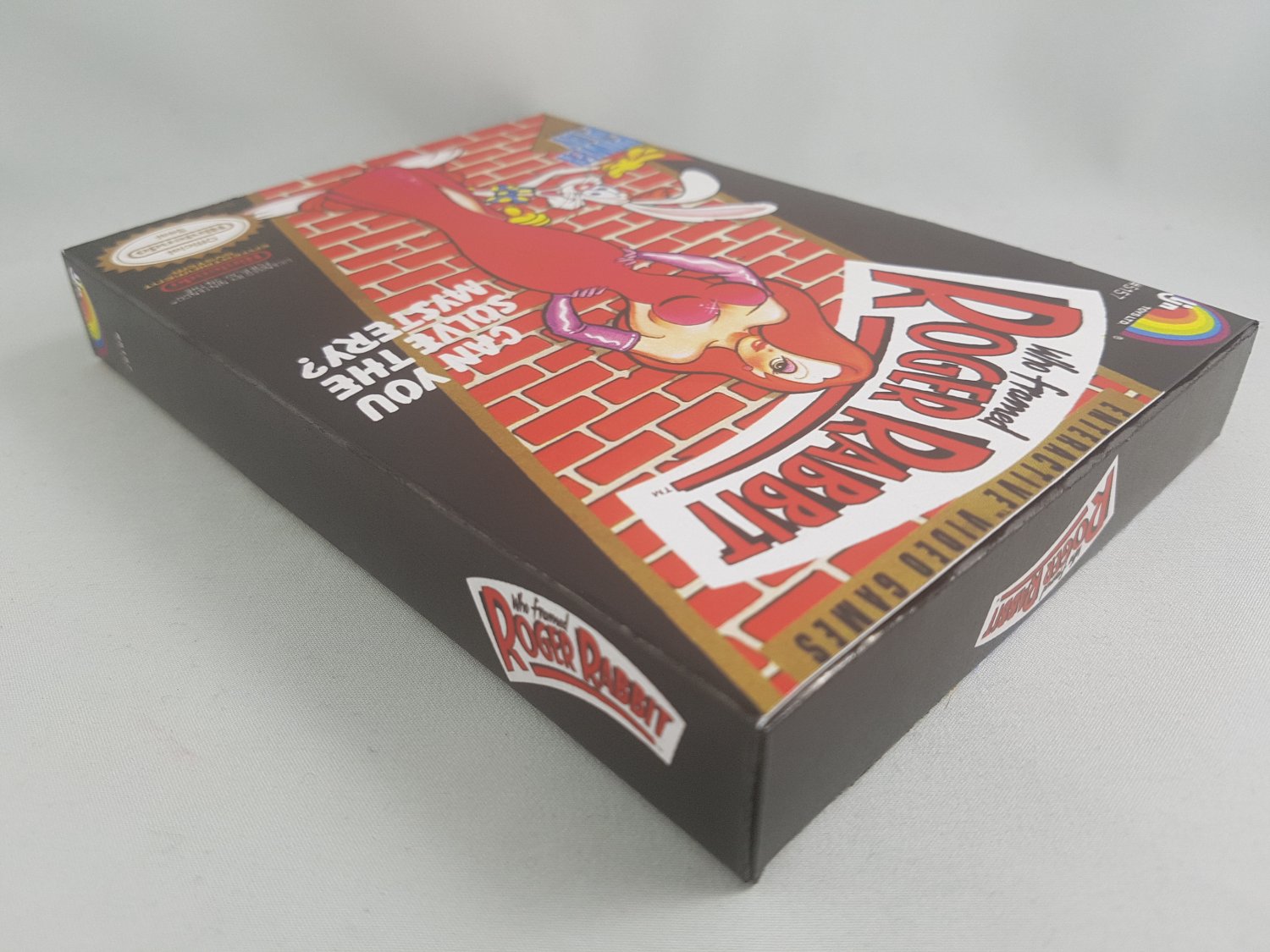 WHO FRAMED ROGER RABBIT? - NES, Nintendo Custom replica BOX optional w ...