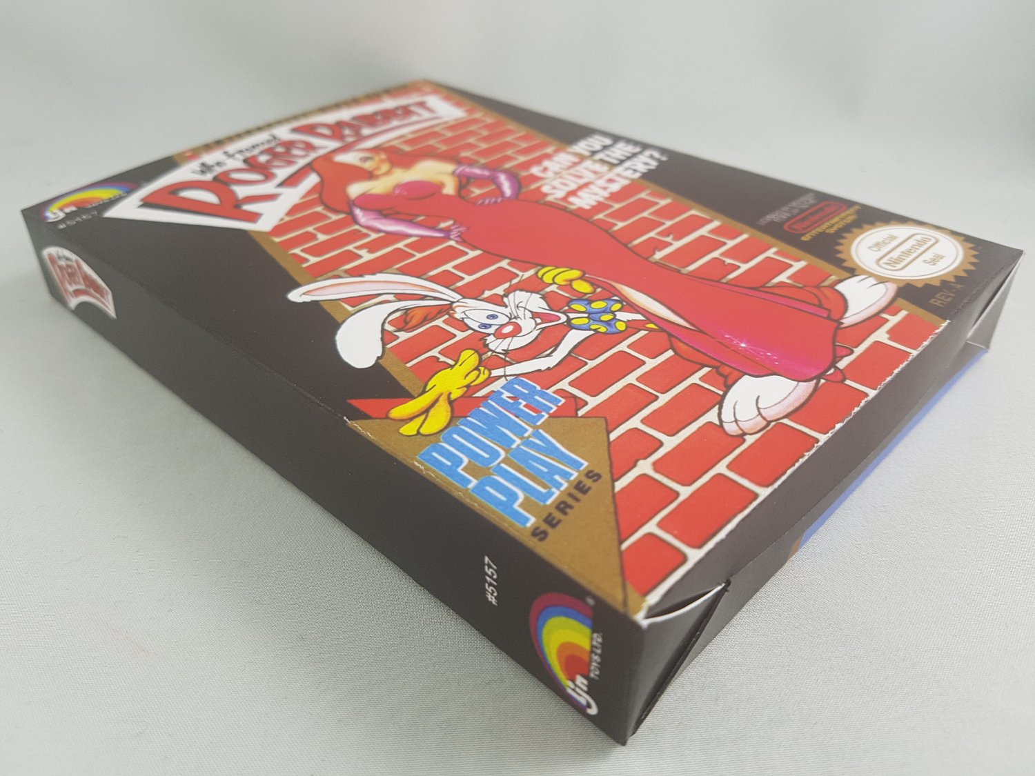 WHO FRAMED ROGER RABBIT? - NES, Nintendo Custom replica BOX optional w ...