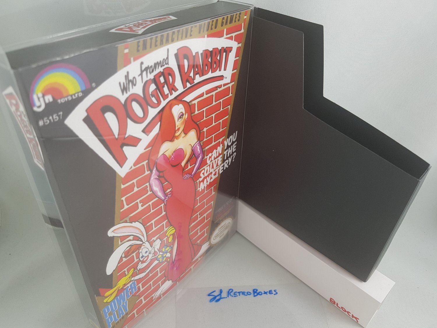 WHO FRAMED ROGER RABBIT? - NES, Nintendo Custom replica BOX optional w ...