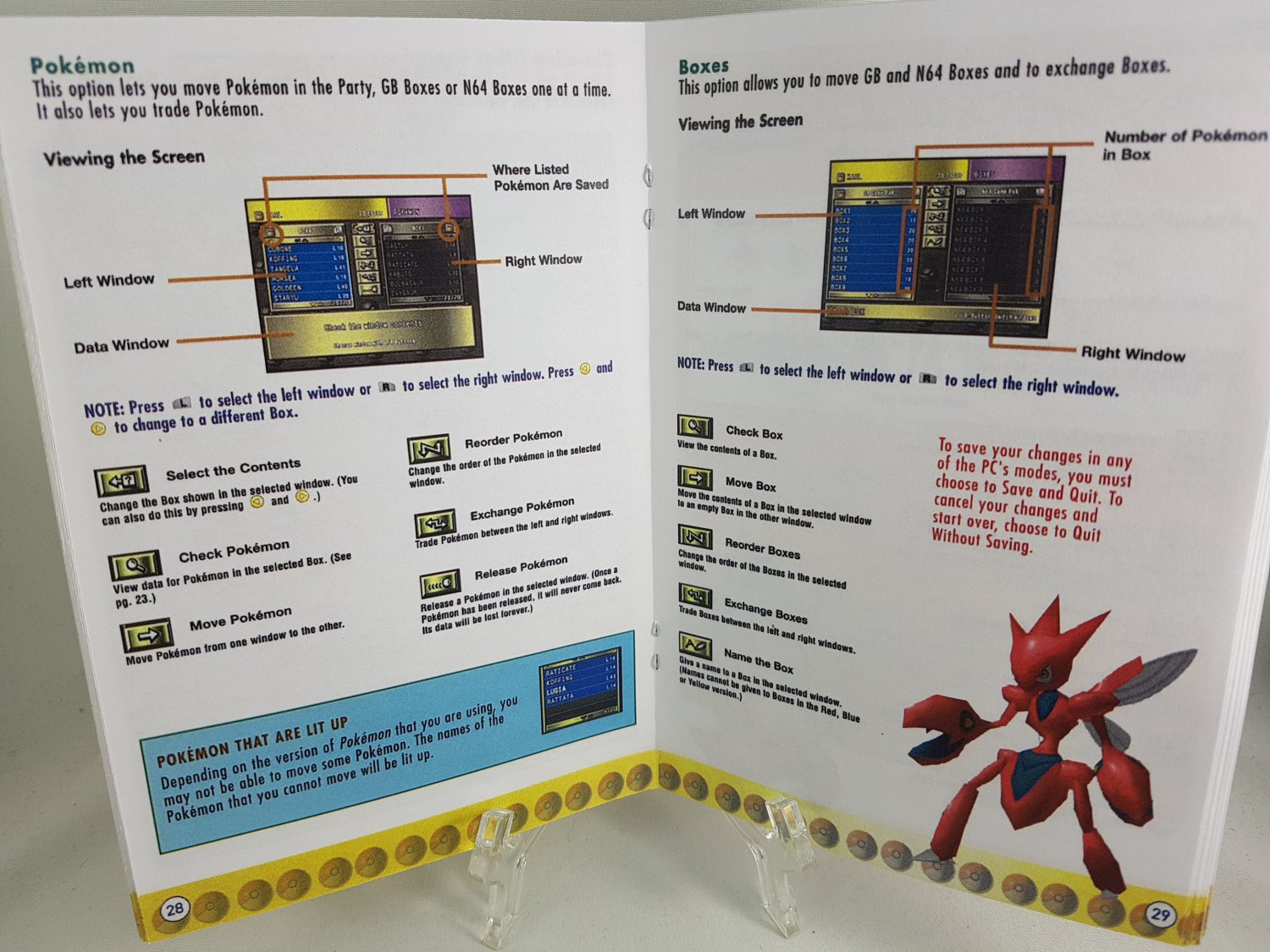 MANUAL N64 - POKEMON STADIUM 2 - Nintendo64 Replacement Instruction ...