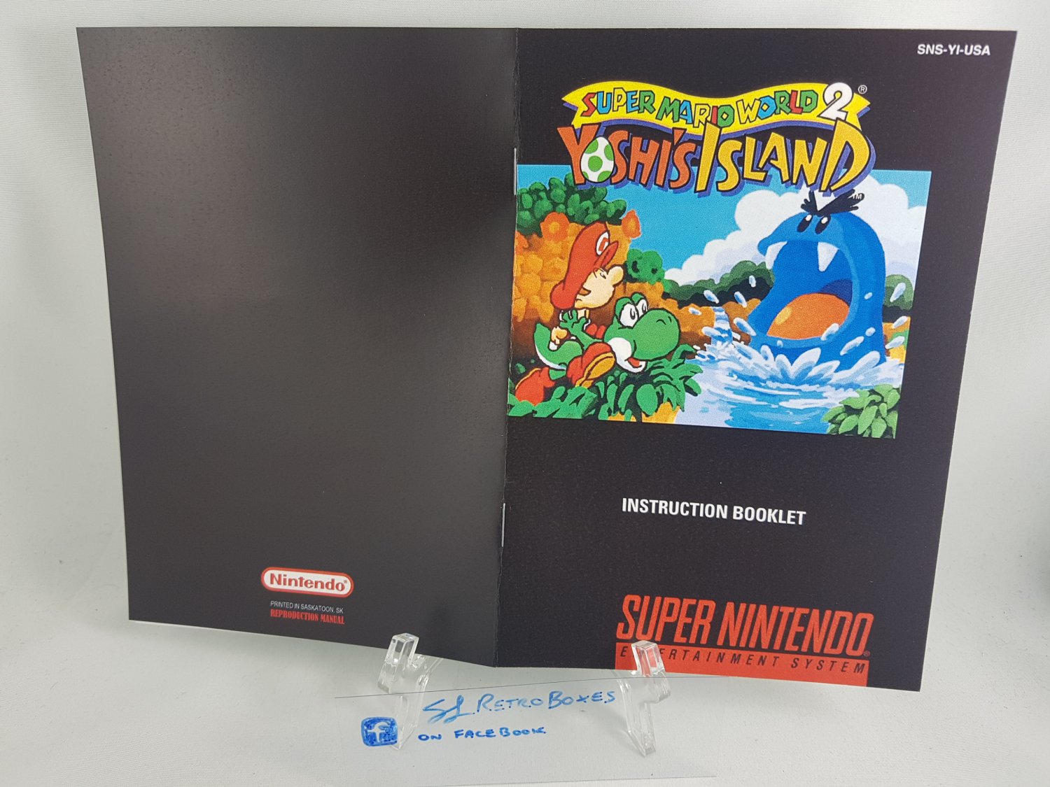 MANUAL SNES - YOSHI'S ISLAND: SUPER MARIO WORLD 2 - Super Nintendo ...